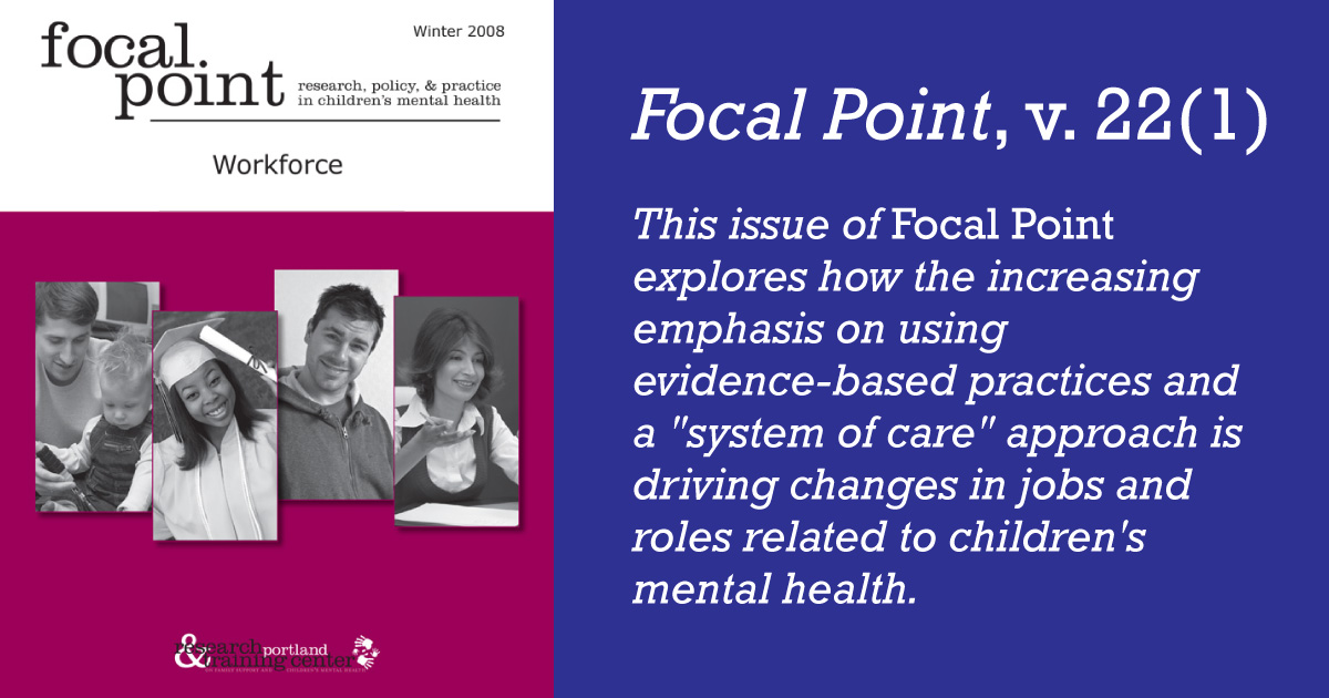 "Focal Point" v.22: Workforce